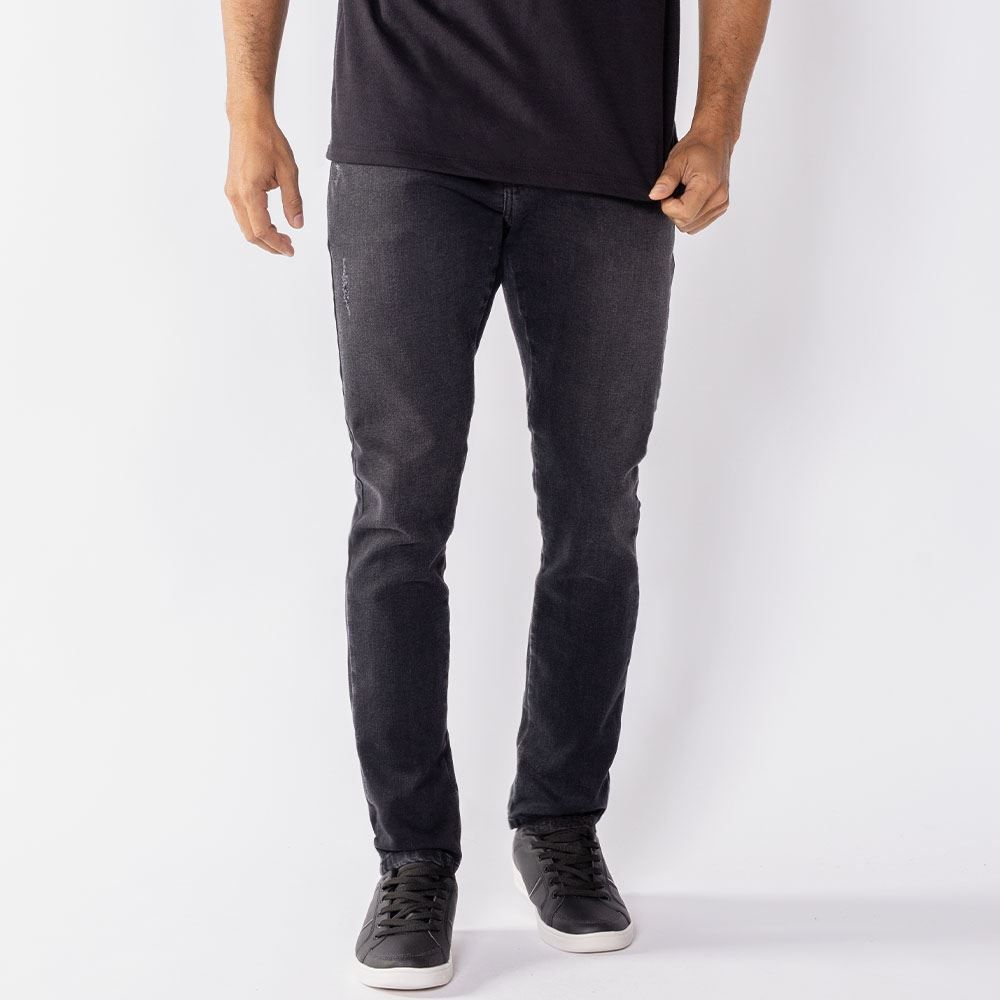 Calça Jeans Masculina Skinny Thing Preto