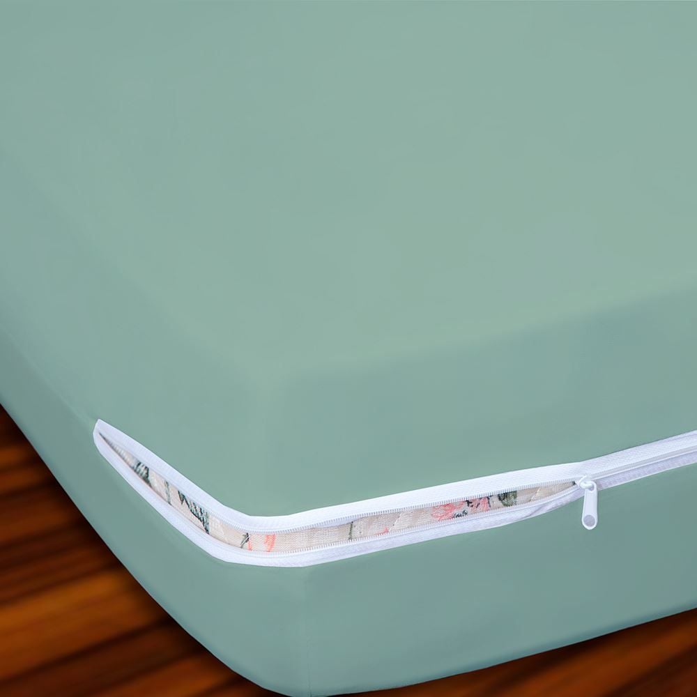 Capa Para Colchão Queen Malha Havan Casa 1 Pç - Verde