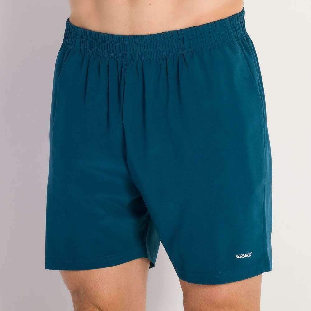 Shorts Masculino Tactel Básico Scream Azul