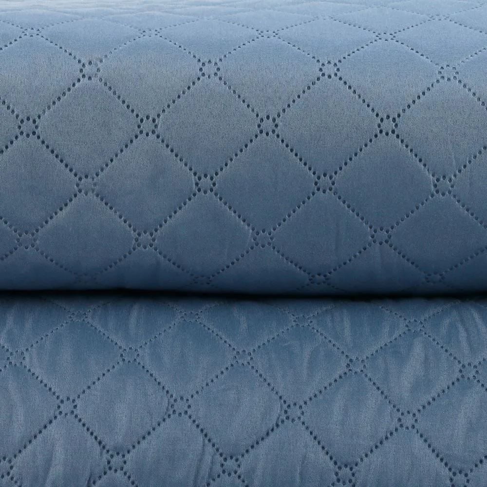 Kit Colcha Casal Lisa Versalhes Havan Casa - Azul